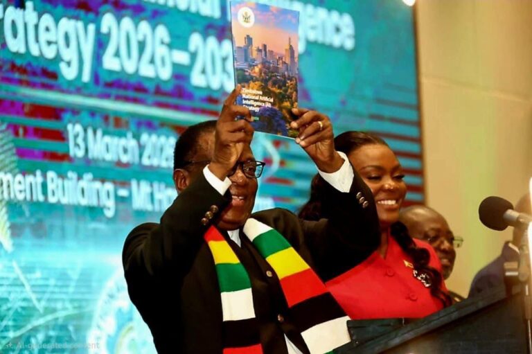 President Mnangagwa launches Zimbabwe National Artificial Intelligence ...